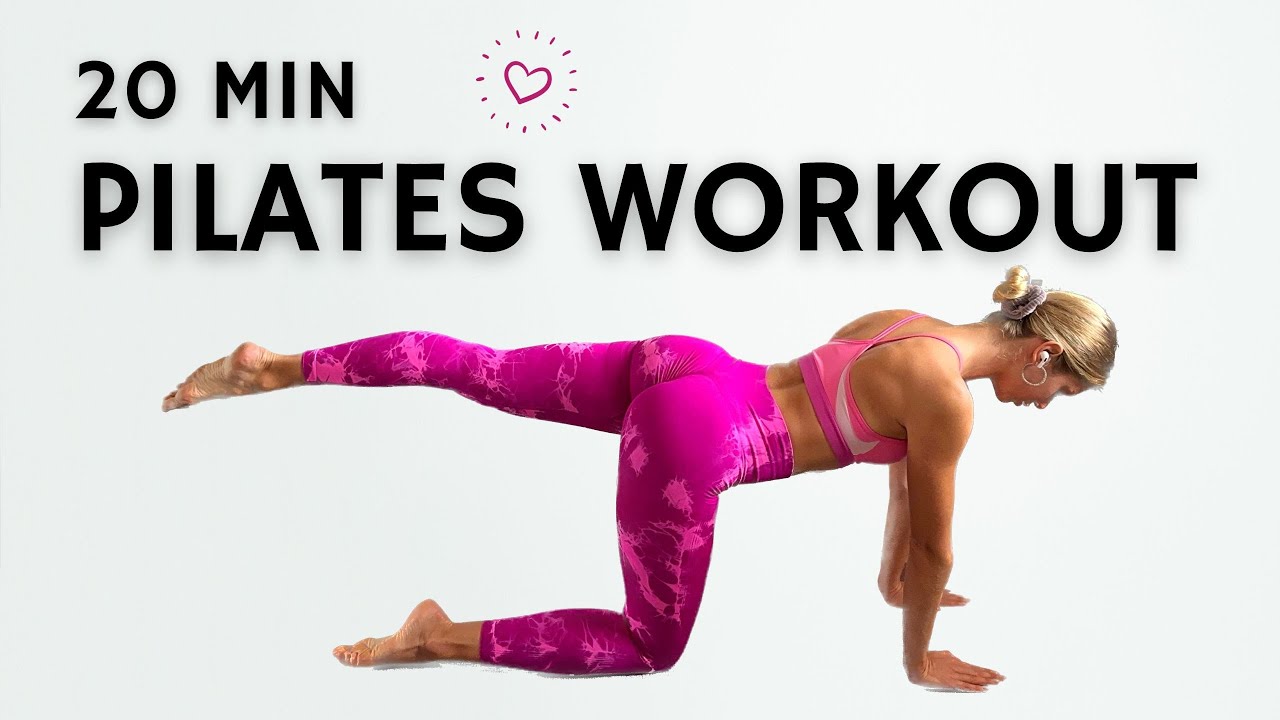 20 MIN PILATES WORKOUT | Full Body Workout At Home (No Equipment) - YouTube