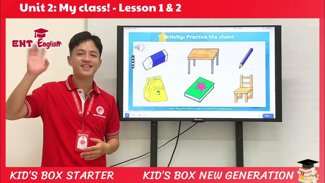 KID’S BOX STARTER: UNIT 2 - LESSON 1&2 - YouTube