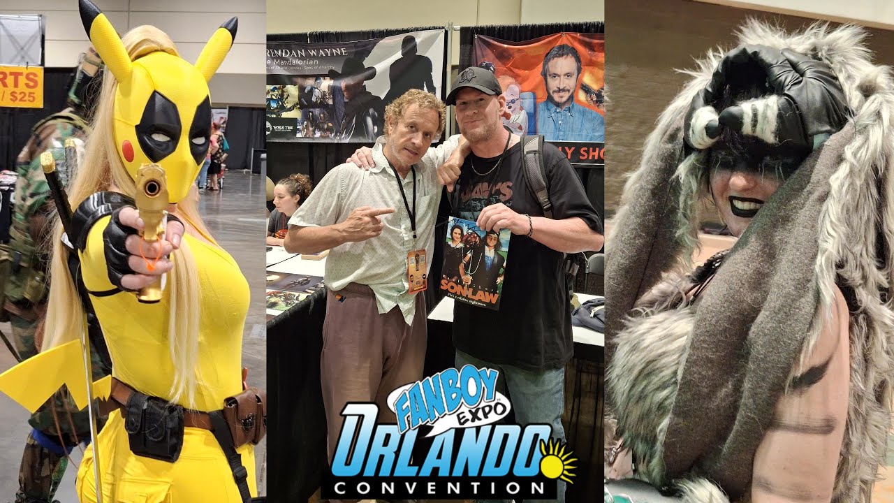Fanboy Expo Orlando 2025 - Autographs - Cosplay - Pickups - YouTube