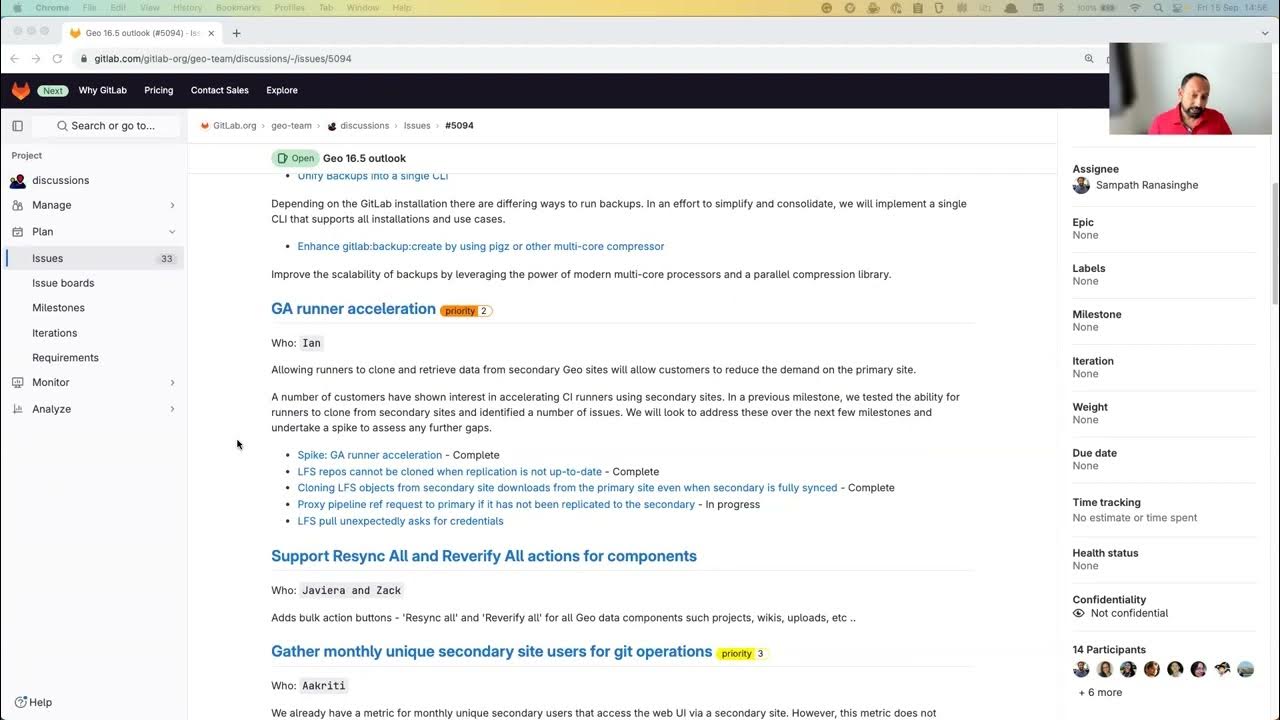 Gitlab 16.5 Kickoff - Enablement:Geo - YouTube