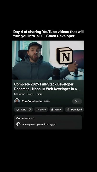Complete 2025 Full Stack Developer Roadmap | Noob to Pro#coding #tech #programming #development ...