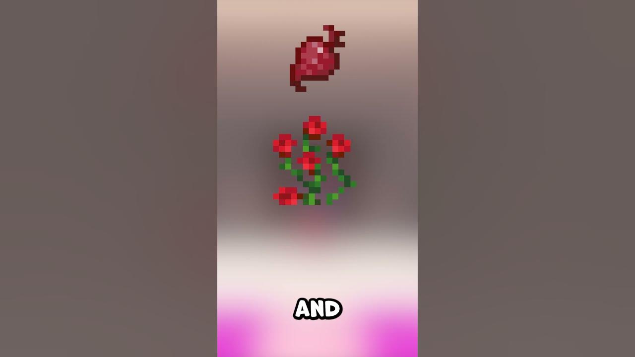 How to make RED DYE in Minecraft (Tutorial) #minecrafttutorial # ...