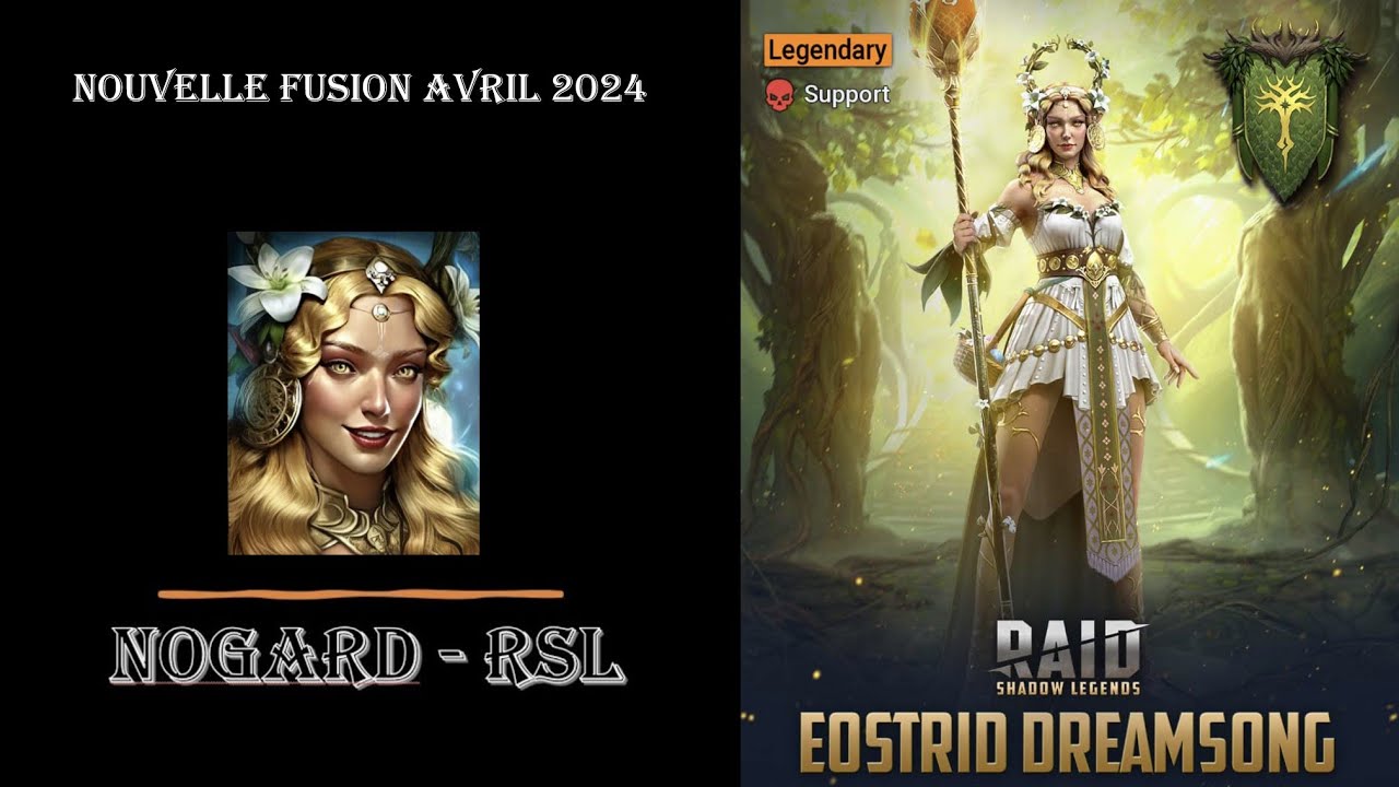 RAID : SHADOW LEGENDS - FUSION EOSTRID - AVRIL 2024 !!! - YouTube