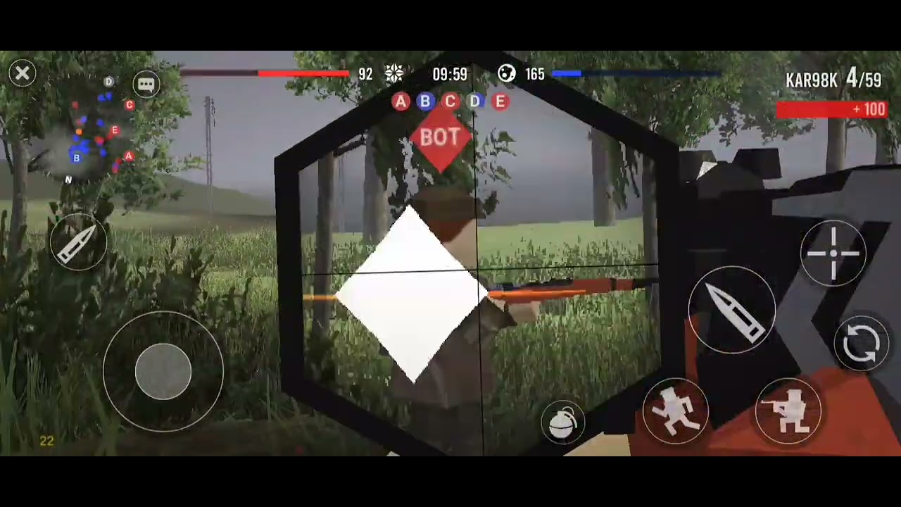 Polyfield: This game makes you feel like a real soldier! - YouTube