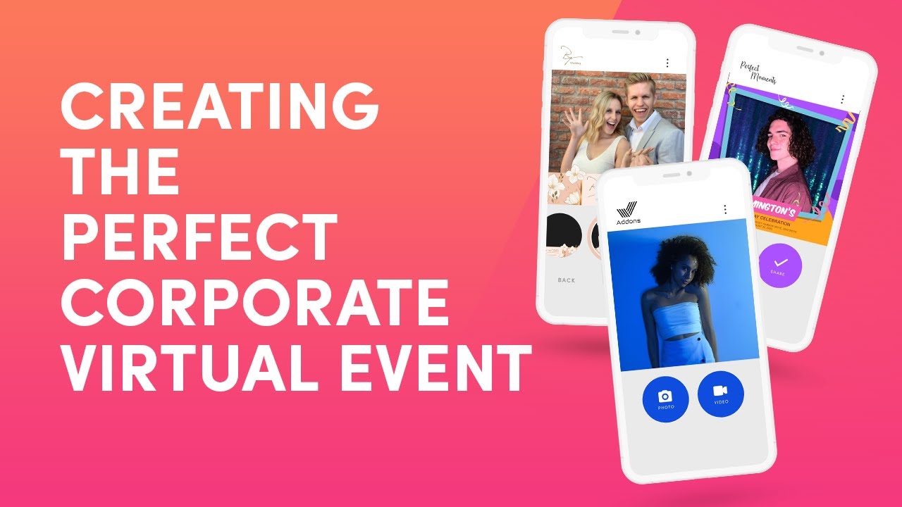How to Create the Perfect Corporate Virtual Event | Photo Booth ...