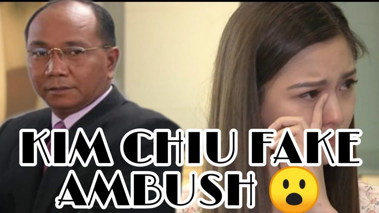 Kim chiu FAKE ambush van ( Reaction Video ) - YouTube