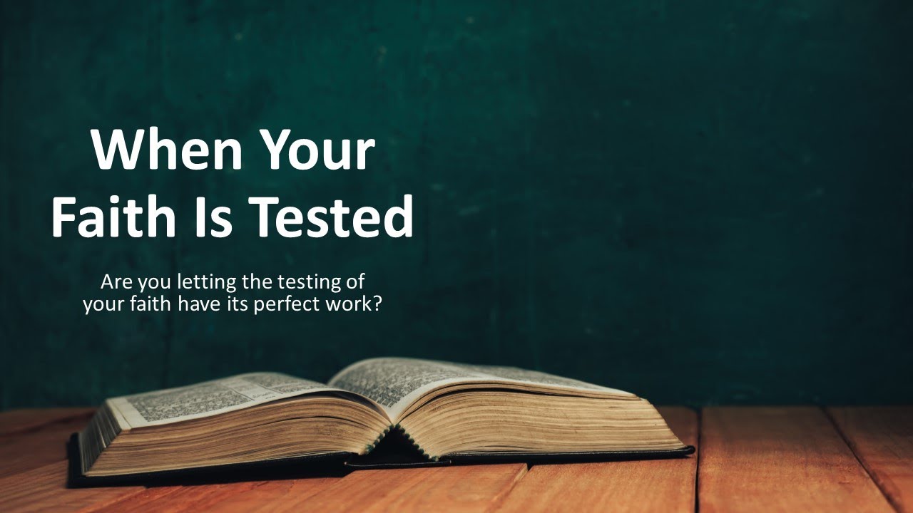 Minutes with the Bible - 003 - When Our Faith Is Tested - YouTube