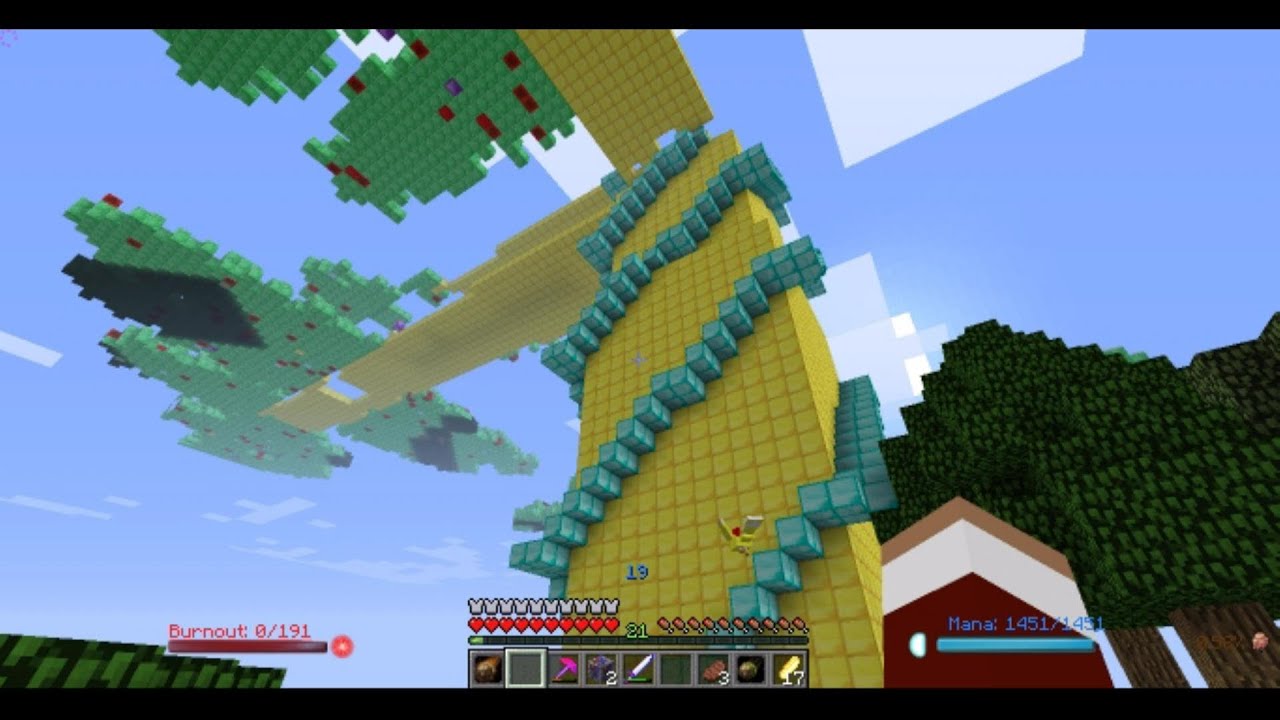 Sabotaging our friends' lucky tree! AM2 and Orespawn mod!! Minecraft ...
