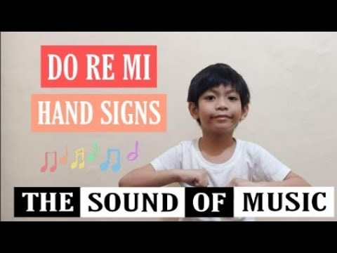 DO RE MI THE SOUND OF MUSIC SOLFEGE with HAND SIGNS | TWINKLE TWINKLE ...