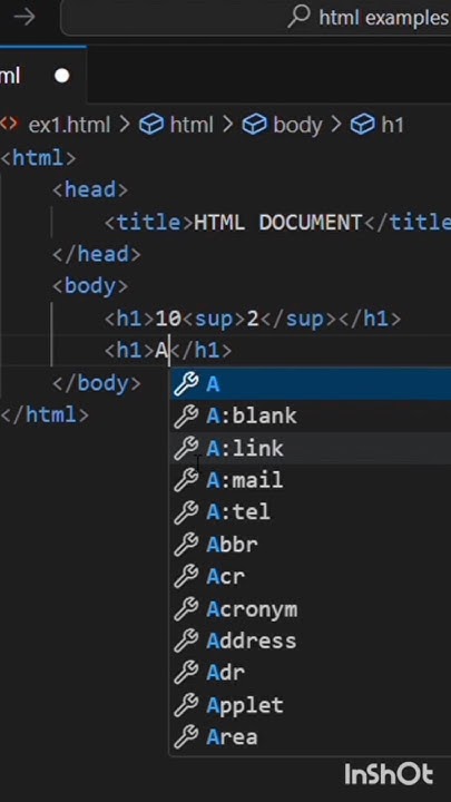 Html In Square Symbols How To Do In Htmlcode Html5 Htmlcoding Htmltutorial Htmlcss