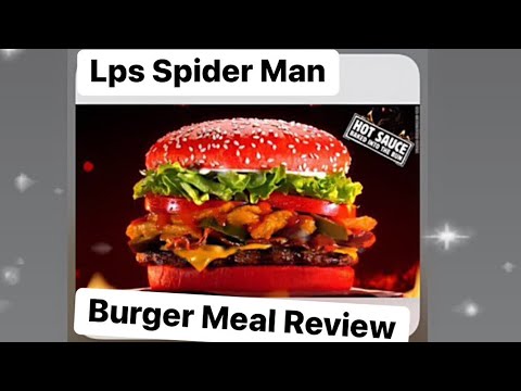 The Spider Man 🕸️Burger Meal Review Like /Comment /Sub/hit the 🛎️ - YouTube