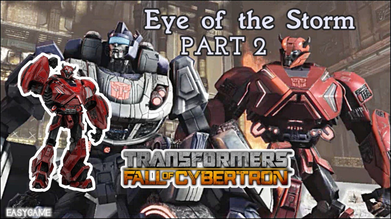 CLIFFJUMPER Transformers Fall of Cybertron Chapter IV Eye of the Storm ...