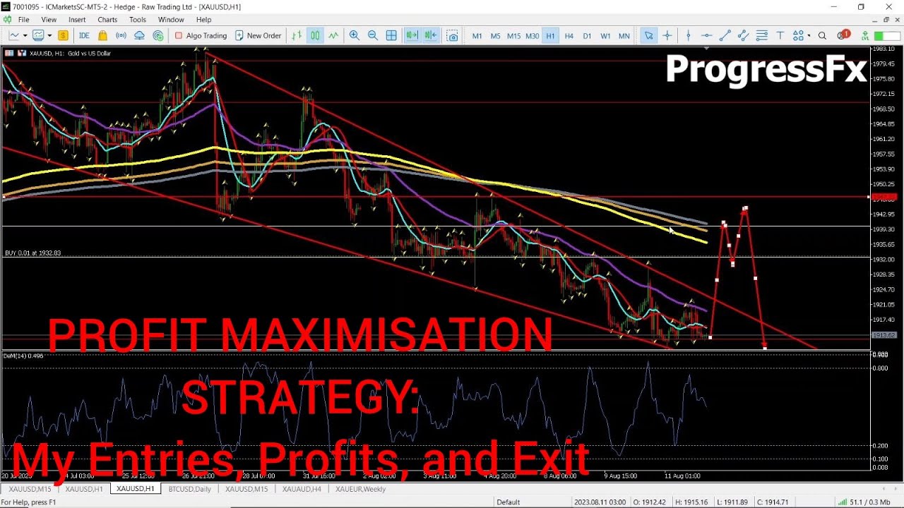 WEEKLY XAUUSD ANALYSIS - 14th -18th August // Profitable Forex Trading ...