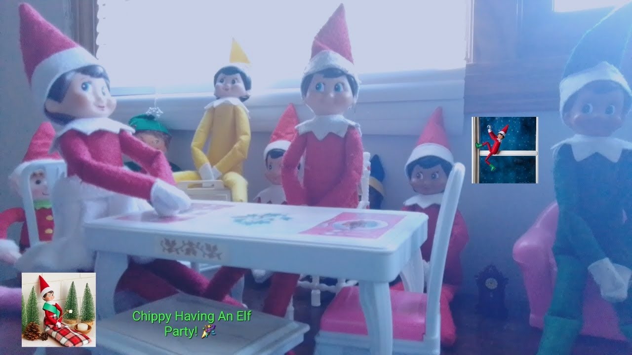 Chippy Having An Elf Party! 🎉, The Video Is Delayed! - YouTube