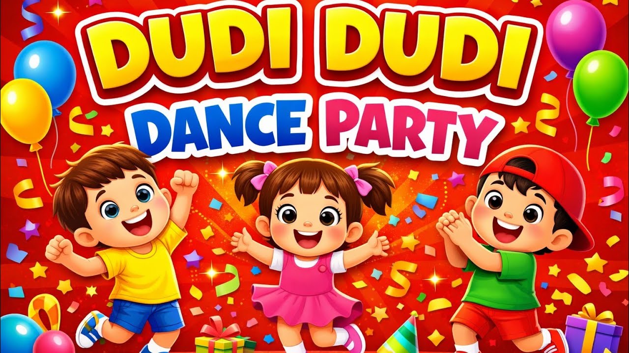 Dudi Dudi Dam Dance | Kids Dance Party | Fun Children Music | 3D ...