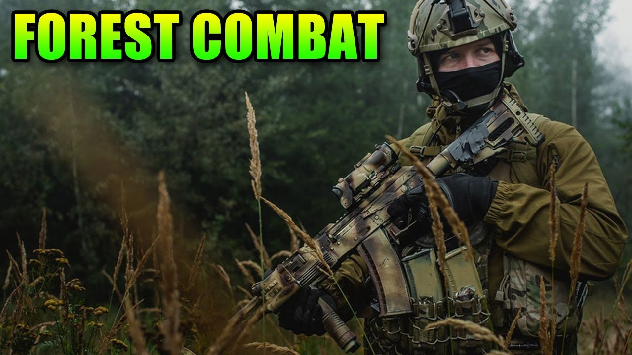 Airsoft Forest Adventures - Elite Force M27 IAR Gameplay - YouTube
