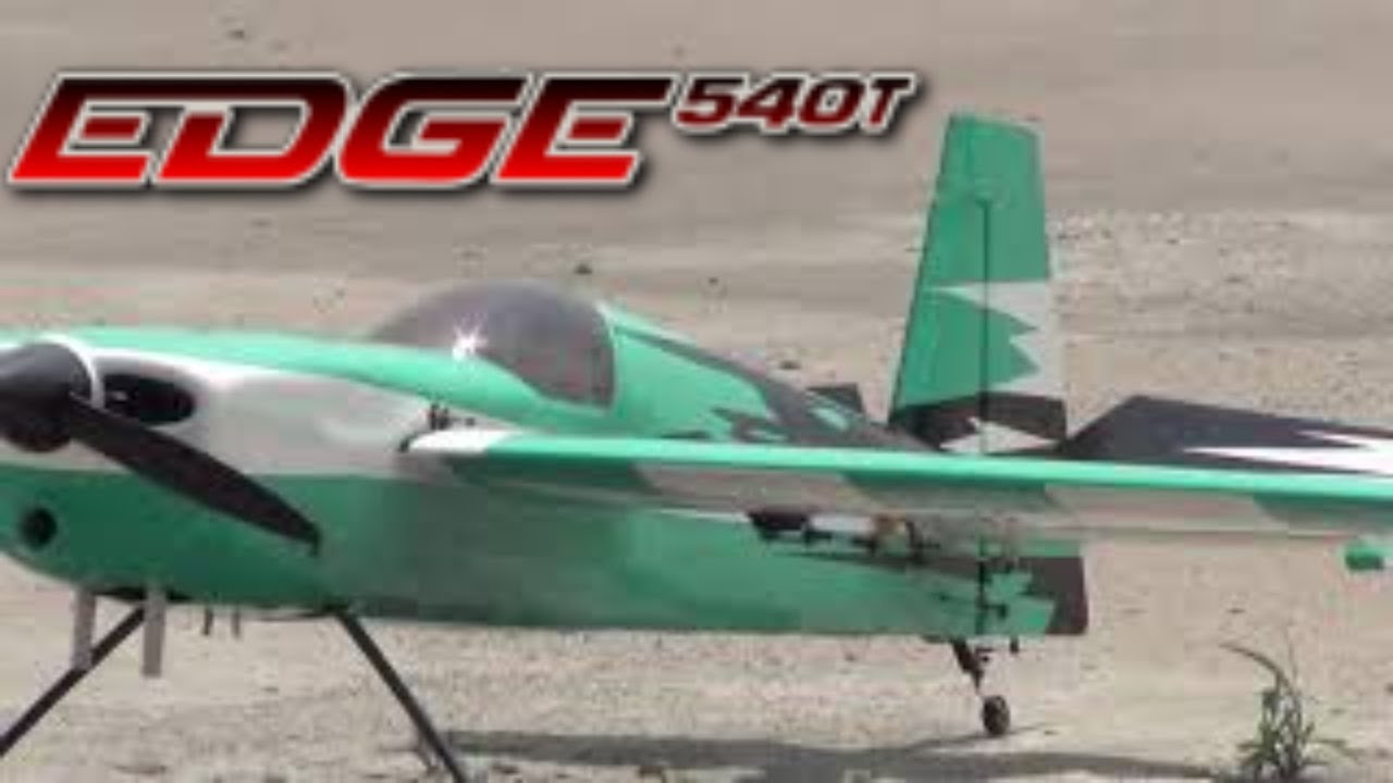 RC model airplane Edge 1.9m - YouTube