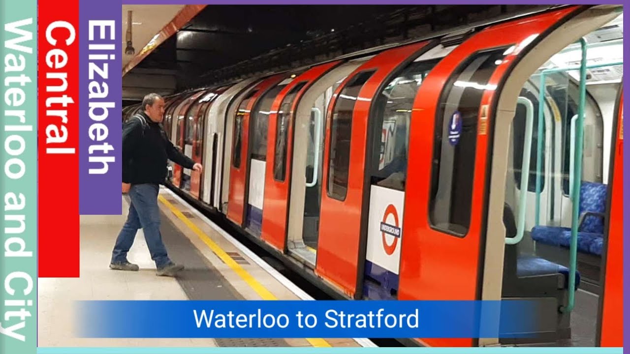 Waterloo & City, Central and Elizabeth Line Journeys - Waterloo to ...