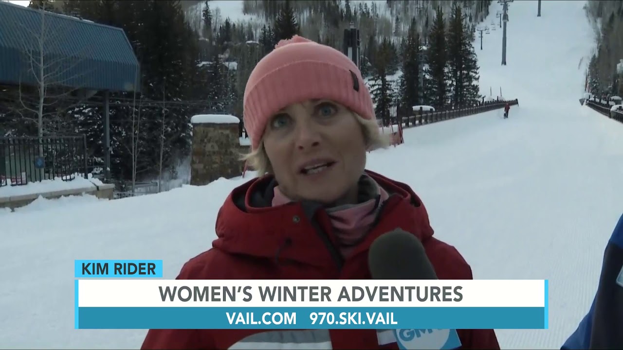 Womens Adventure Tours Kim Rider 12.22.19 Good Morning Vail - YouTube