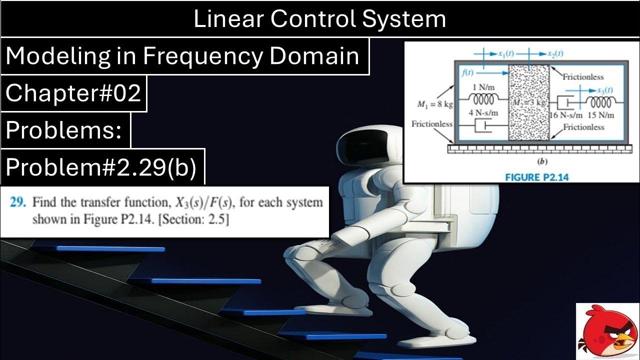 Linear Control System | Chapter#02 | Problem#2.29(b) | Modeling in Frequency Domain | Wisely ...
