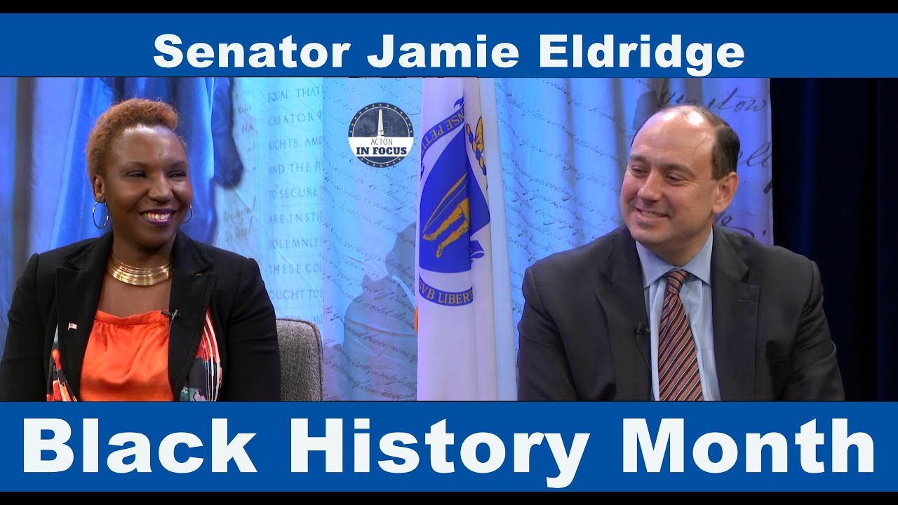 Acton In Focus- Black History Interview with Senator Jamie Eldridge ...