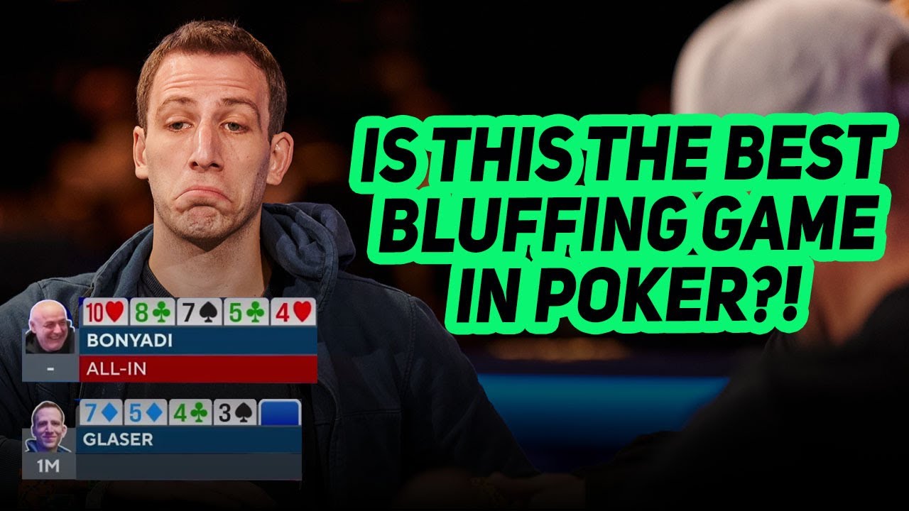 The Best Bluffing Game in Poker? | 2021 WSOP - YouTube
