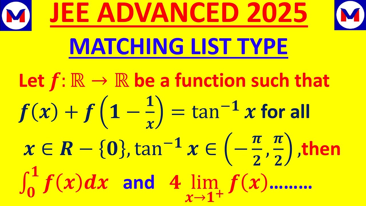 🚀FIITJEE AITS Master Functional Equations, Limits & Integration for JEE ...