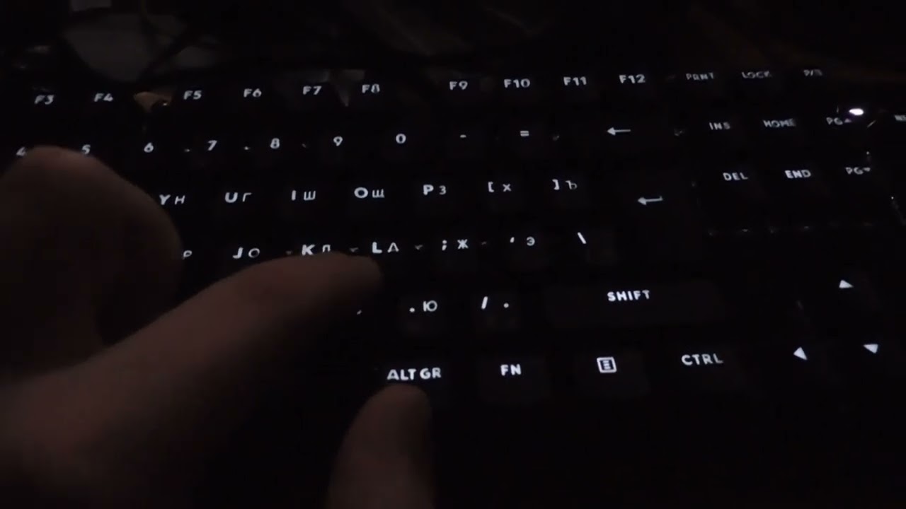 Logitech G413 SE Lighting mode - YouTube