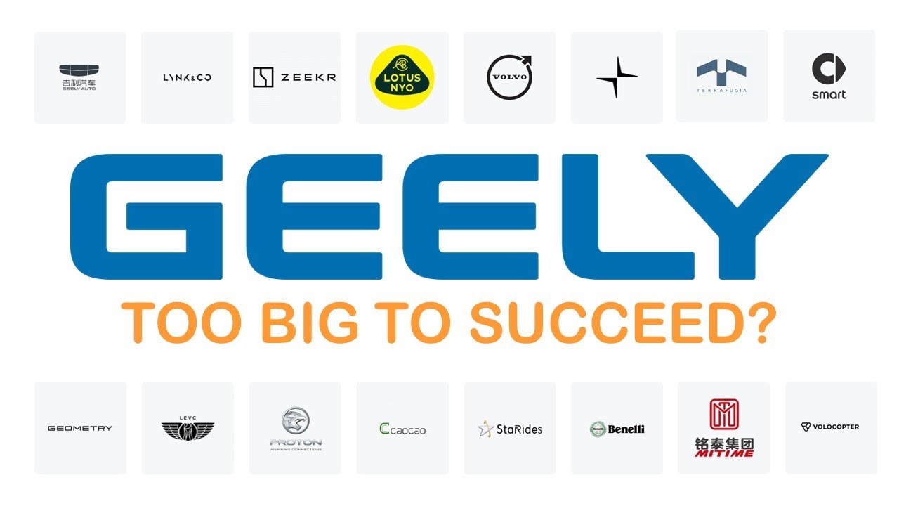 GEELY Holding Group (too BIG to succeed?) - YouTube