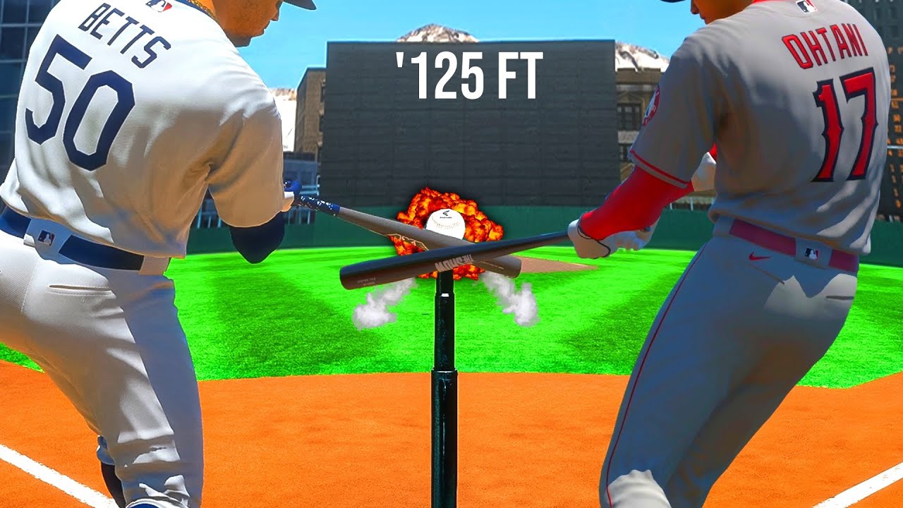 MLB Home Runs but on a T-ball Field - YouTube