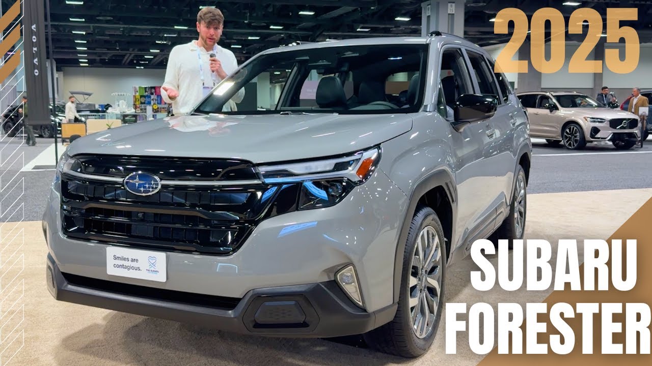 First Look At The Redesign 2025 Subaru Forester Touring - YouTube