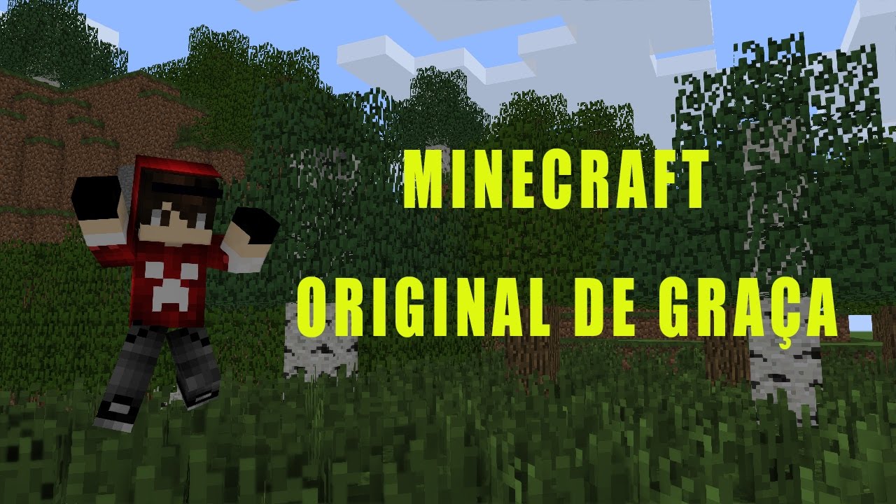 Como Ter Minecraft Original De GraÇa Youtube