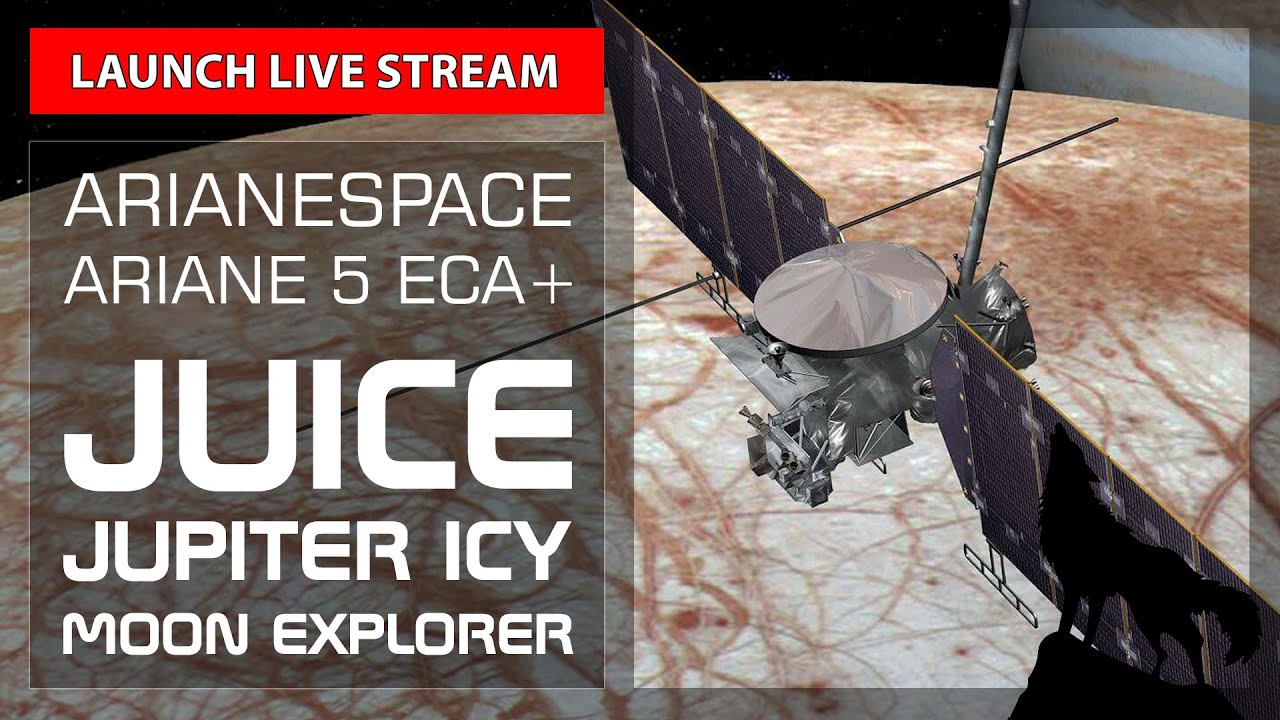 Watch Arianespace Launch JUICE (JUpiter ICy moons Explorer) - YouTube