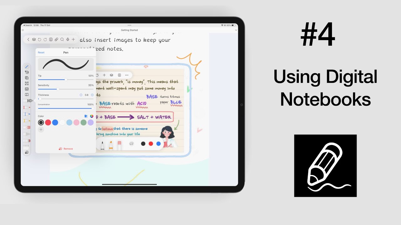 #4 Freenotes: Using Digital Notebooks | Beginner’s course - YouTube