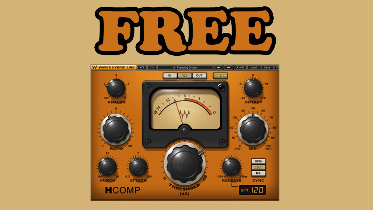 FREE FOR LIMITED TIME H-Comp Hybrid Compressor by Waves - YouTube