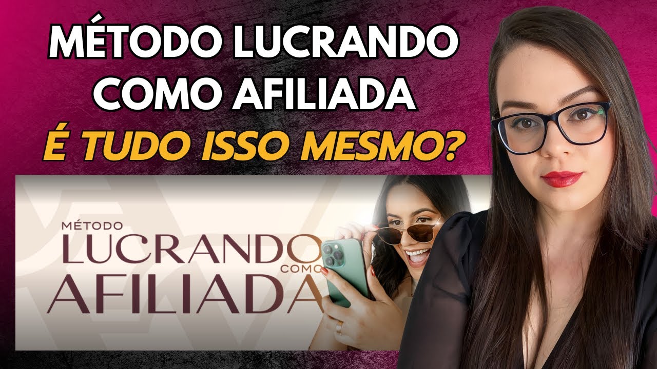 MÉTODO LUCRANDO COMO AFILIADA - MLA - Rayane Oliveira - Vale a pena? 😱 ...