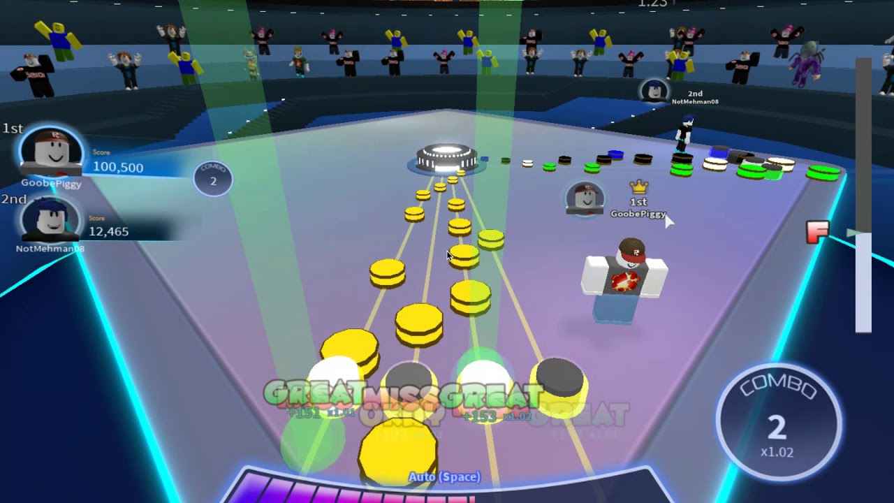 Freedom Dive! Roblox Robeats Pt.1 - YouTube