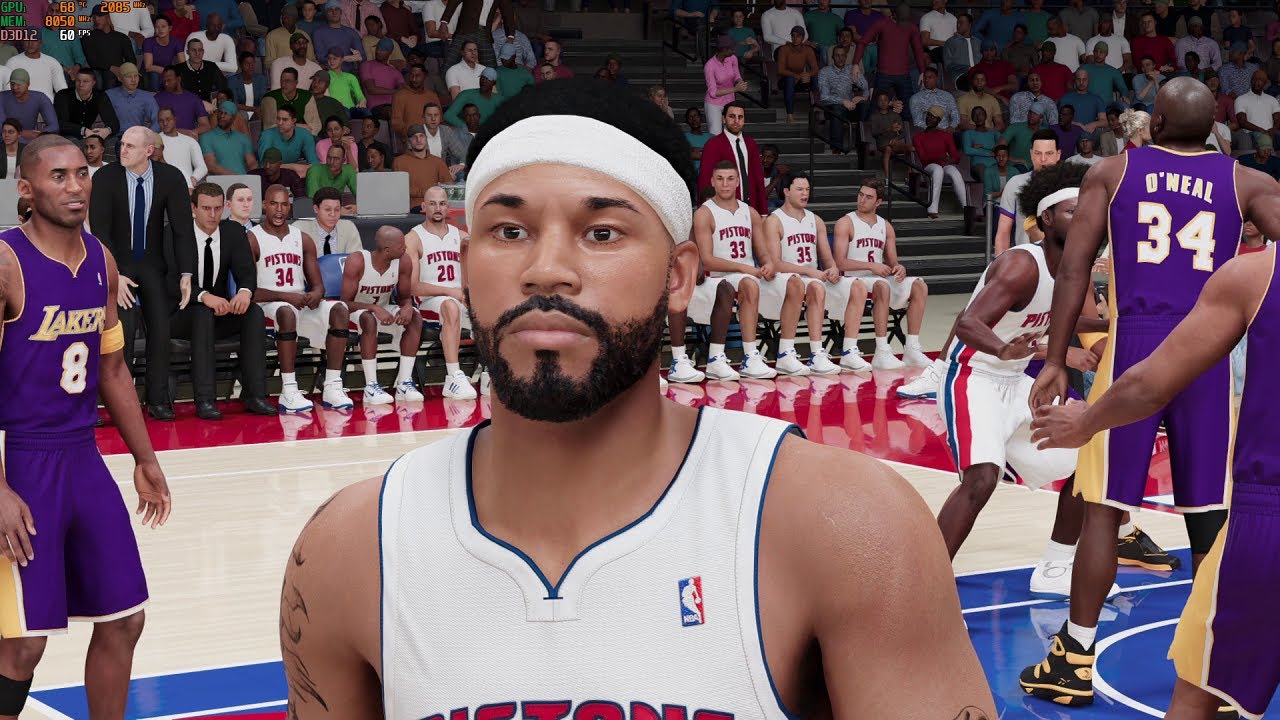 NBA 2K25 - Rasheed Wallace | Kobe Era Gameplay - YouTube