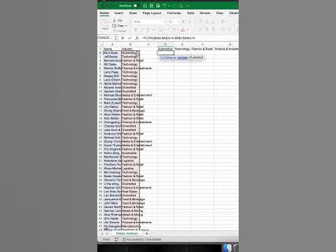 Using filter in Excel #excelshorts #exceltip #exceltutorial - YouTube