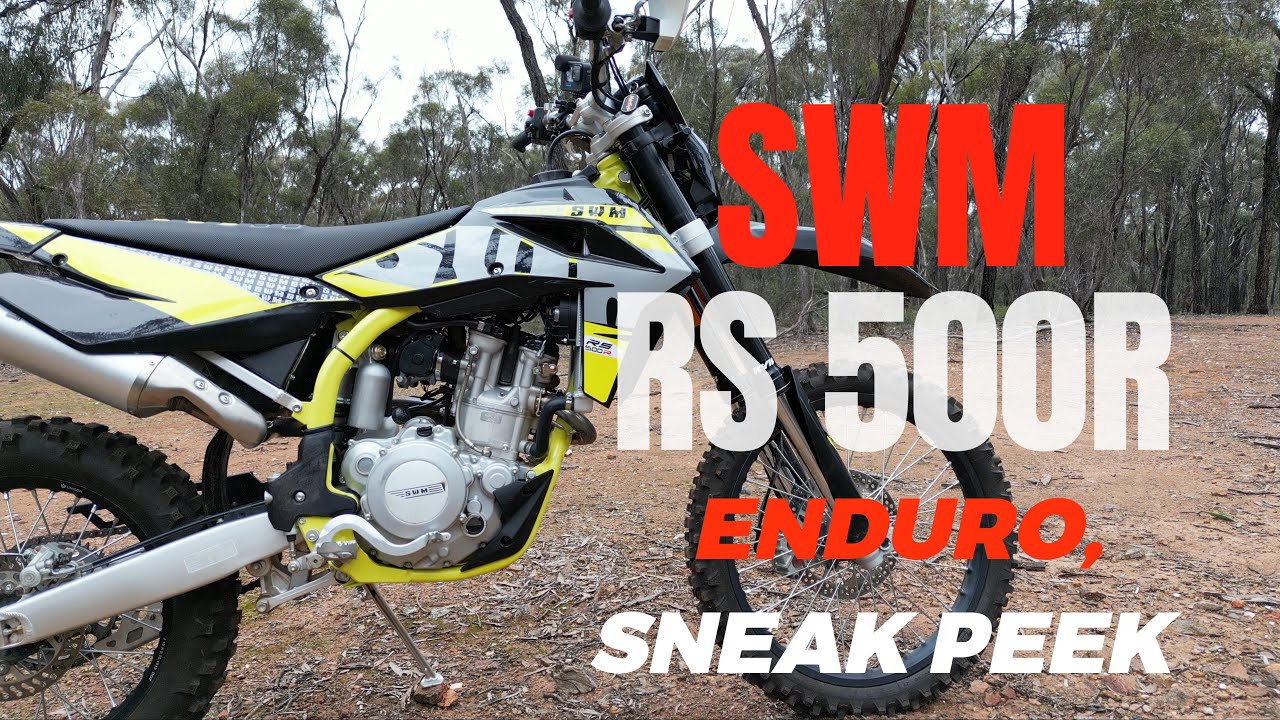 Quick look, SWM RS500R Enduro Motorcycle Full On And Off Road Test And ...