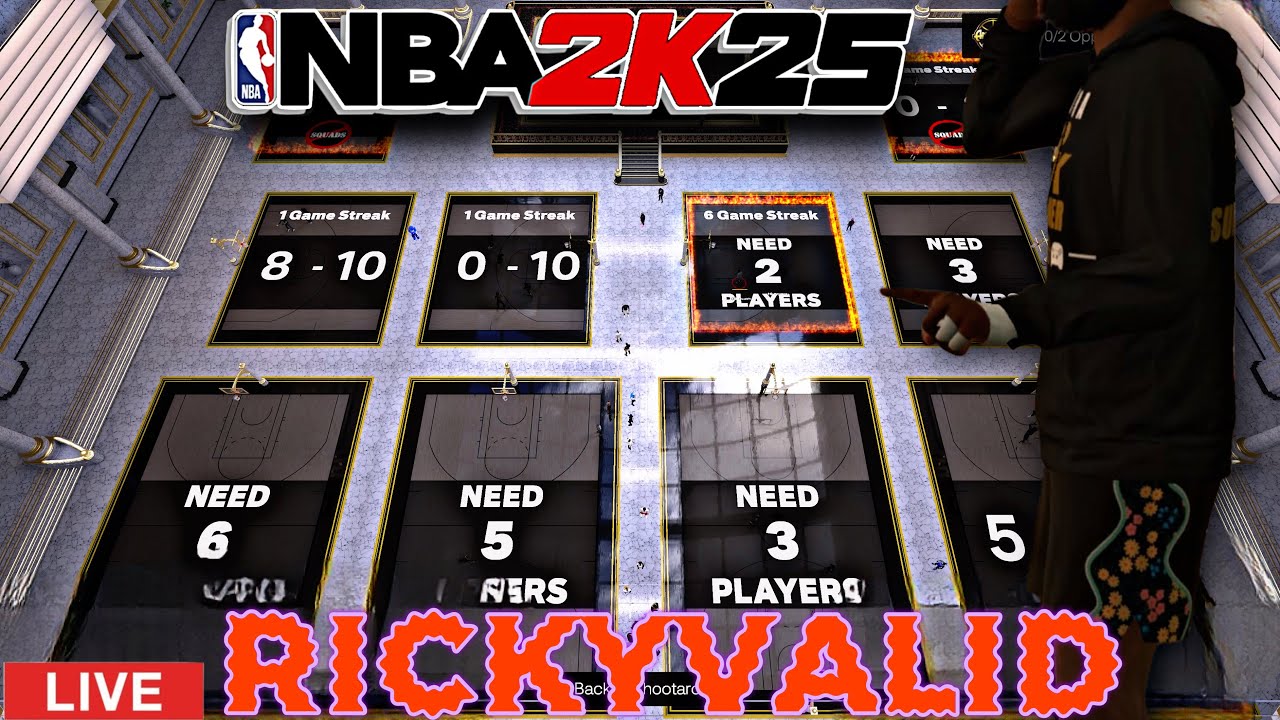 ! NBA 2K25 LIVE ! BEST JUMPSHOT !!! SMALL GUARD! STREAKING!!!! # ...