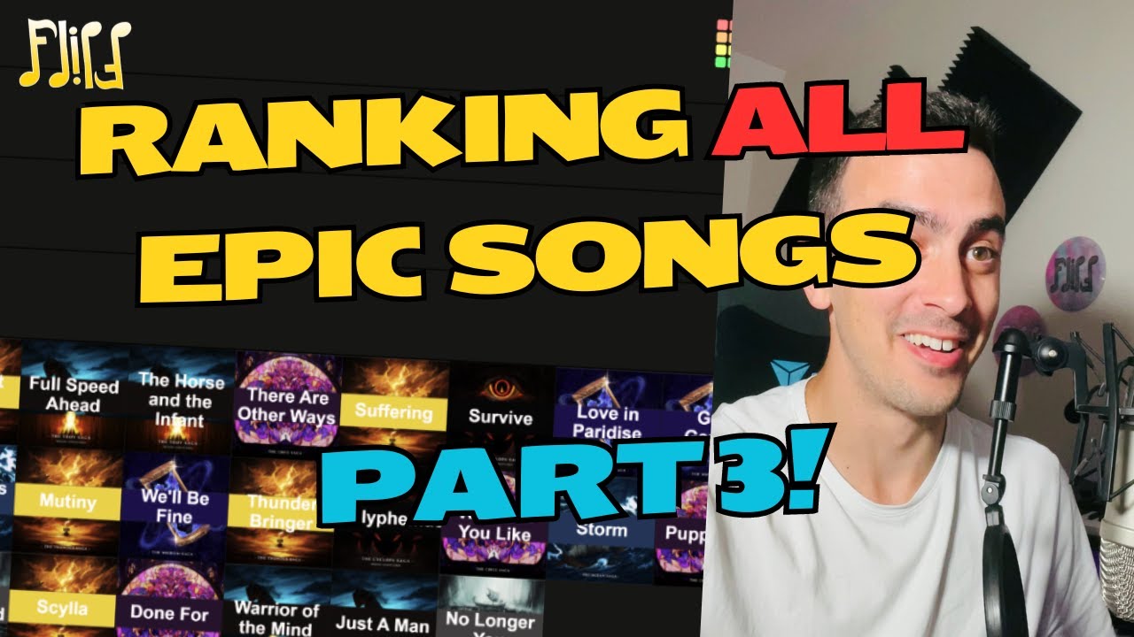 PART THREE Ranking EVERY Song - Epic the Musical | Composer + Vocalist ...