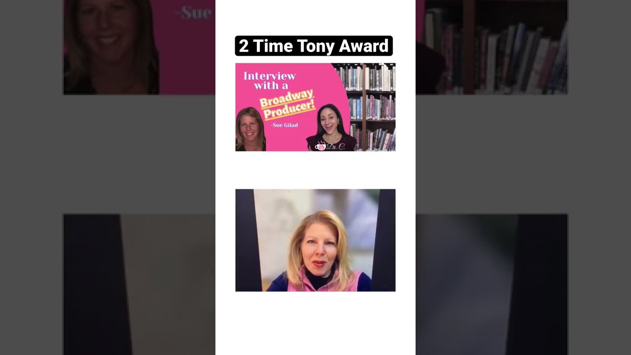 Sue Gilad, 2 Time Award Winning Broadway Producer! #youtubeshorts # ...