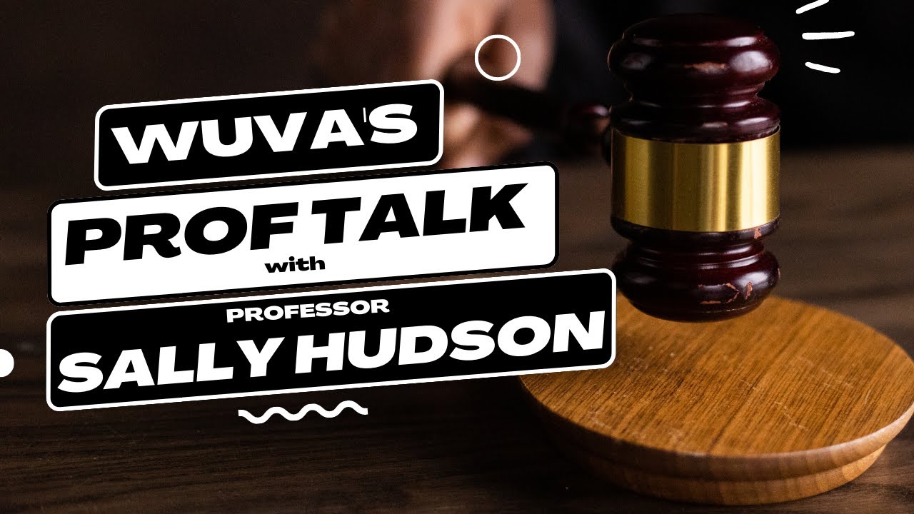 WUVA's Professor Talk: Professor Sally Hudson - YouTube