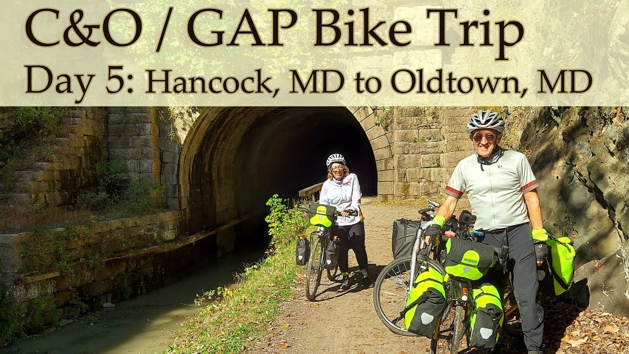 Biking C&O to Oldtown MD - Day 5 of bike tour on the WO&D, C&O, GAP and ...