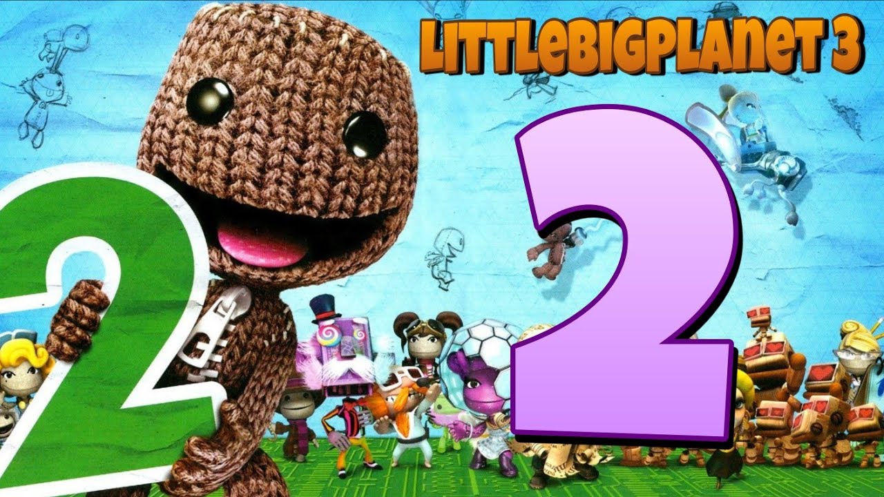 Squishy and I play LittleBigPlanet 2 in LittleBigPlanet 3 | Part 2 ...