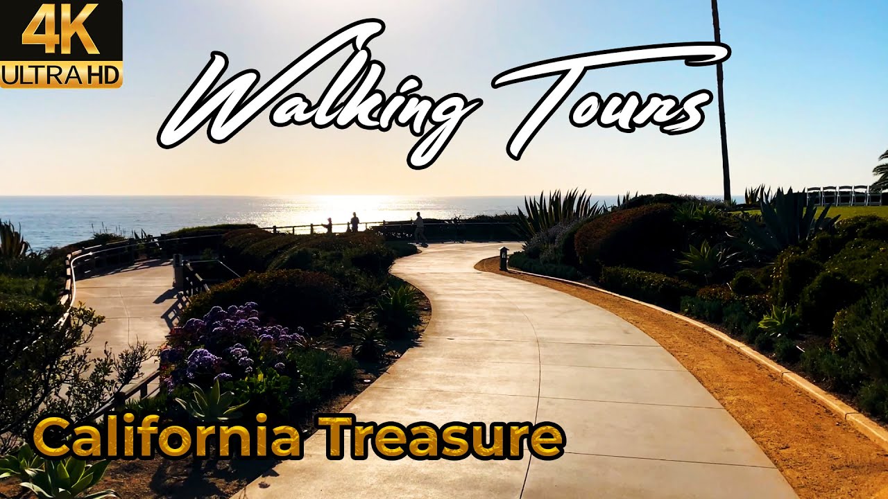 4K video WALKING TOURS USA - walking tour California City Laguna Beach ...