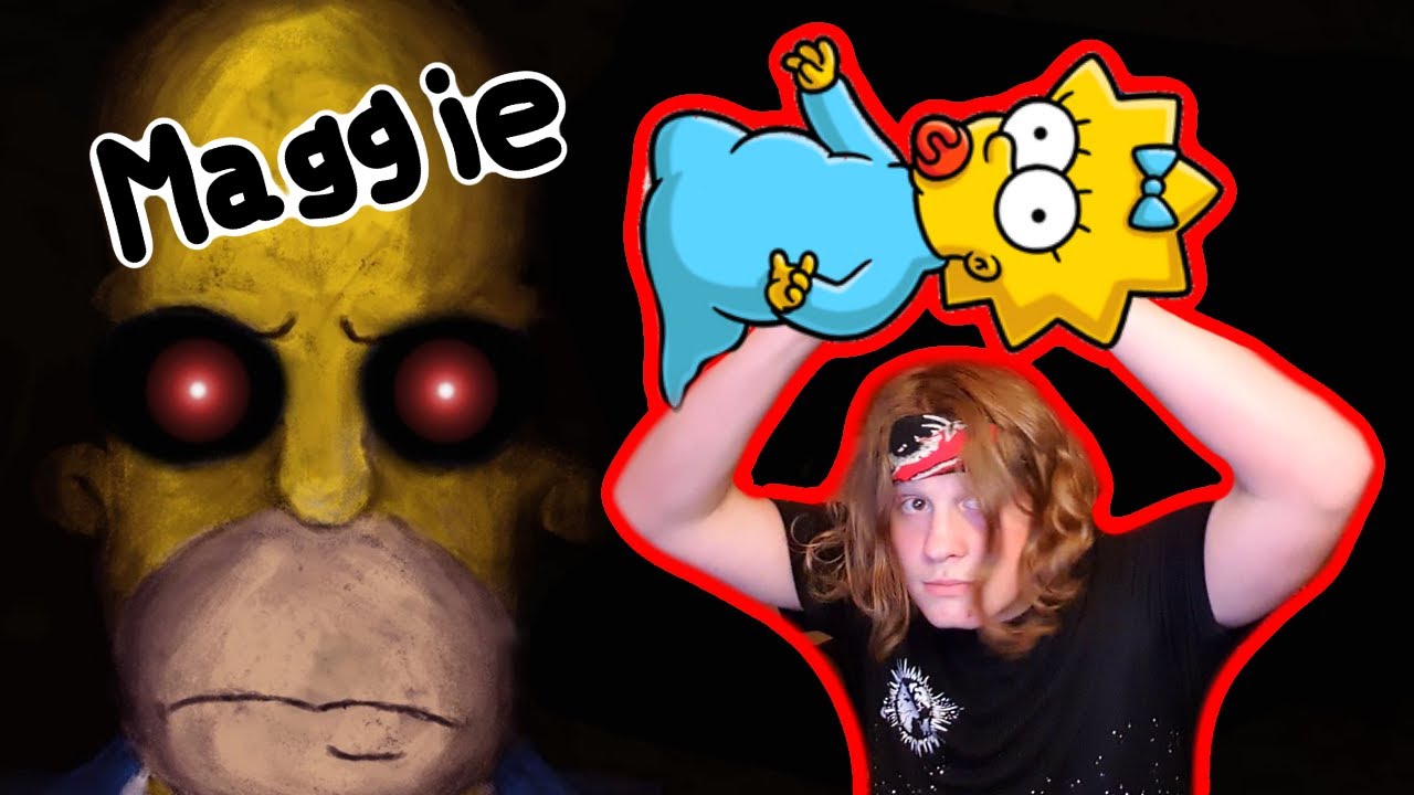 Zachránil som Maggie ( The Simpsons Horror Game ) - YouTube