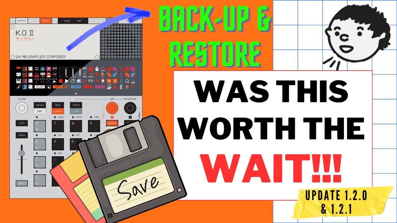 EP-133 KO 2 Sampler Back-Up & Restore Update: The Final Verdict - YouTube