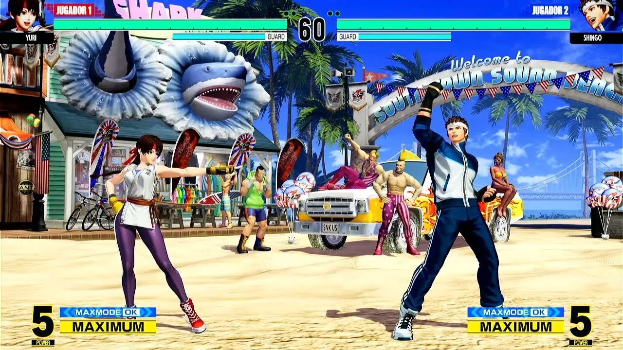 YURI VS SHINGO - KOF XV - YouTube